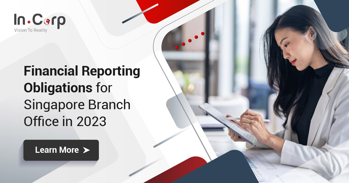 Financial Reporting for Singapore Branch Office in 2023
