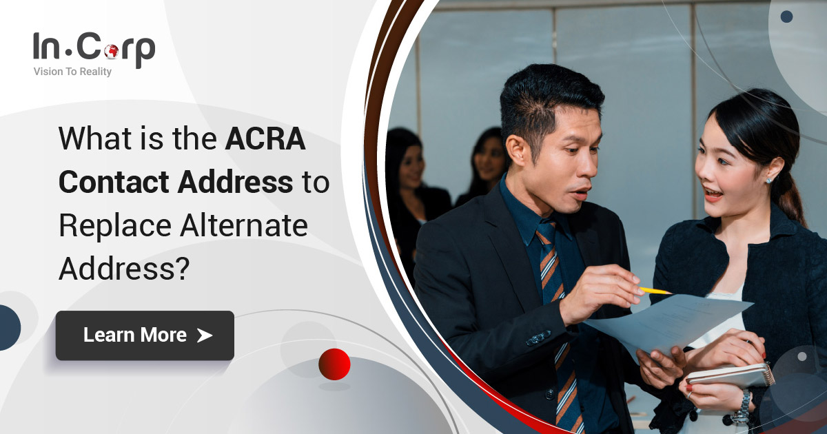 New ACRA Contact Address to Replace Alternate Address: What is it?